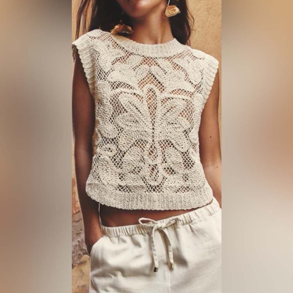Zara Crochet Top - Gem